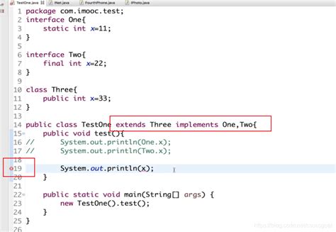Java多态十：多接口中重名常量处理的解决方案；父类和多接口中重名变量的解决方案不同接口的同名属性 Csdn博客