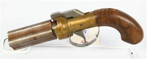 Cva Cmc 4 Barrel Pepperbox Black Powder Revolver