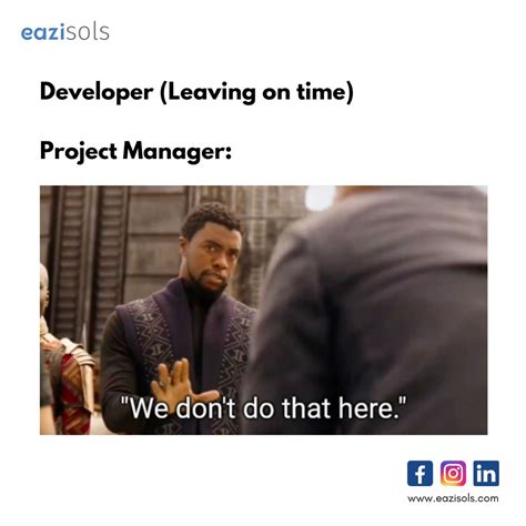 Eazisols On Linkedin Projectmanagerlife Developerproblems