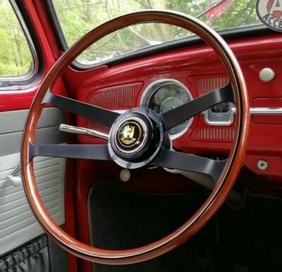 Wolfsburg 911 Steering Wheel Wood Rim For Vw Beetle Karmann Ghia Type 3
