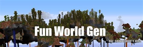 Скачать Fun World Generation для Minecraft 1 7 10