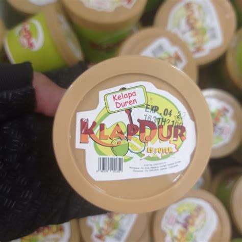 Jual Maker Klapdur Es Krim Es Puter Rasa Kelapa Durian Pack Shopee Indonesia