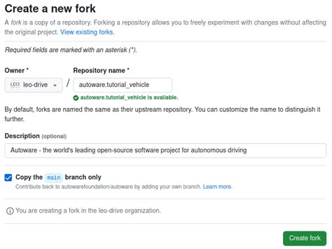 Creating Autoware Repositories Autoware Documentation