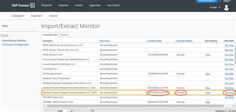 Troubleshoot Concur Quickstart Integration Templates Celigo Help Center