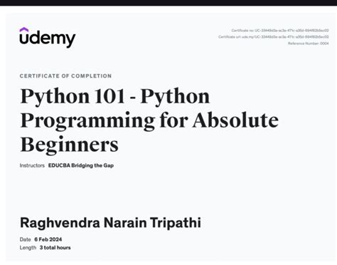 raghvendra tripathi on linkedin i have completed basic traning of