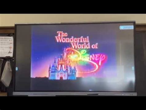 The Wonderful World Of Disney Ident Abc 2000 Youtube