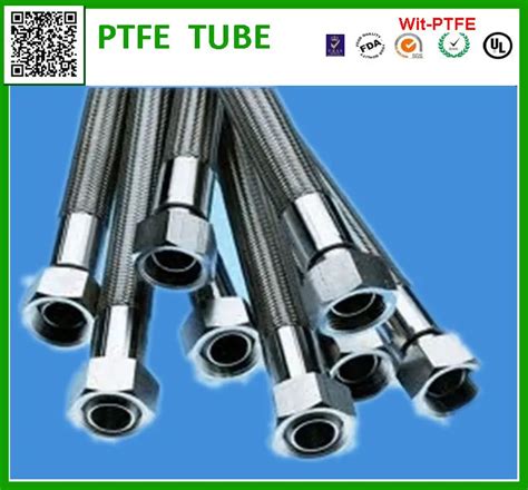 감소 모양 304 스테인레스 스틸 소재 유연한 가스 Ptfe 호스 Buy 304 스테인레스 스틸 Product On