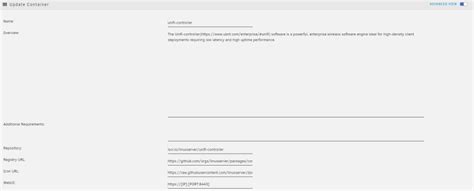 Support Unifi Controller Unifi Unraid Reborn Docker Containers Unraid