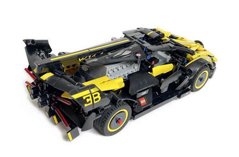 Lego Moc 42151 Bugatti Bolide Rc Mod For Powered Up Mortors By Otrans Rebrickable Build With