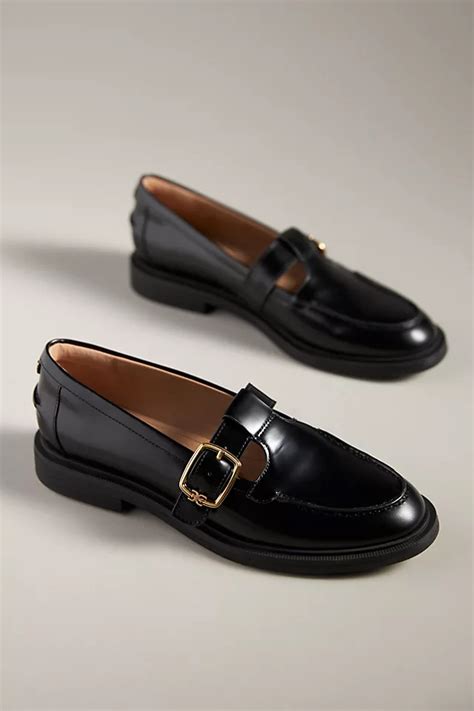 Sam Edelman Elaina T Strap Buckle Loafers Anthropologie