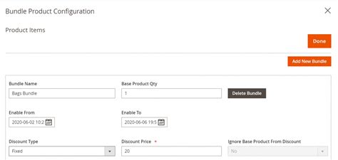 Magento 2 Bundle Product Discount Group Purchase Promotion