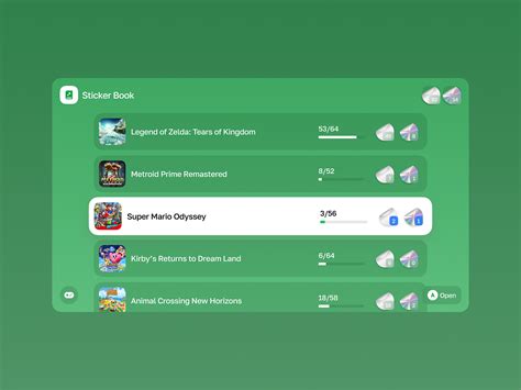 Nintendo Switch Ui Redesign Achievements By Viktor T On Dribbble