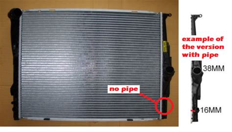Radiator For Bmw 3 Series E90 E91 E92 E93 320i 323i 325i 330i 05 No