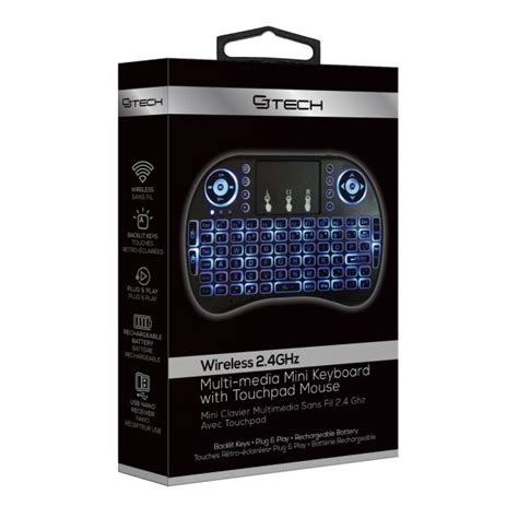 Cj Tech Mini 24 Ghz Wireless Keyboard With Back Light Cj Global Inc