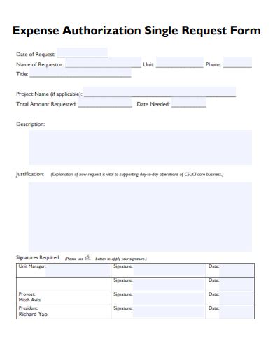 Free 37 Expense Request Form Samples In Pdf Ms Word