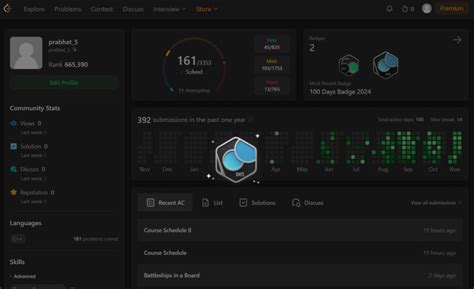 Prabhat Kumar Rai On Linkedin Thrilled To Share That Ive Completed 100 Days Of Solving Dsa