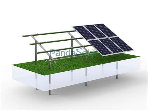 China Pandasolar Pv Panel Structure Ground Mounting System Manufacturer
