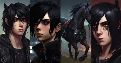Lexica Game Character Cartoonish Realistic Emo Rock Quadrate Head