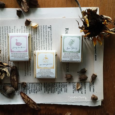 Kurukynki Storybook Rubber Stamp Collection The Little Whimsy