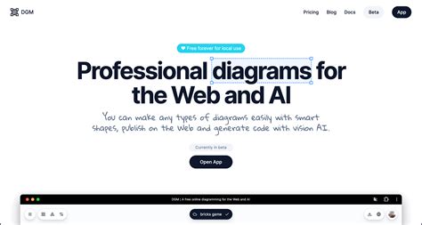 Dgm Free Ai Diagramming Tool Online
