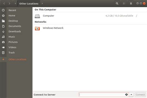 Ssh Nautilus Connect To Server Option Not Visible Ask Ubuntu