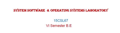 Github Notkiran Ss Cd System Software Compiler Design Lab Programs Csl Vtu Th Sem