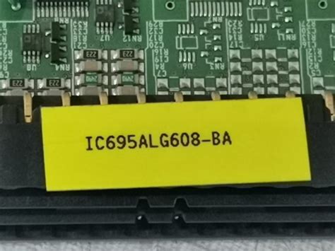 GE Fanuc IC695ALG608 BA RX3i 8 SE 4 Differential Channel Analog Input Module Seller In Ajman