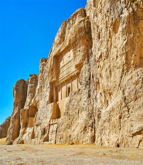Necropolis Naqsh E Rustam Iran Stock Image Image Of History Carved 34967755