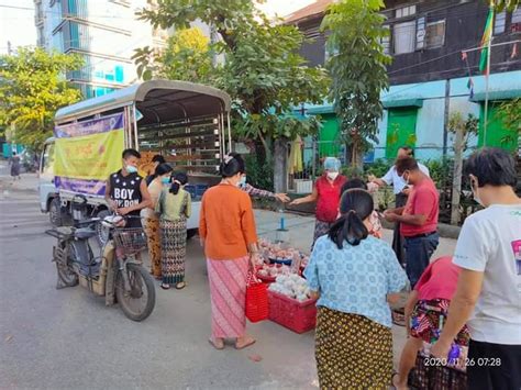 အလုံမြို့နယ်တွင် ကိုဗစ် ၁၉ ကာလအတွင်း ပြည်သူများစျေးနှုန်းချိုသာစွာဖြင့