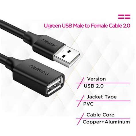 Ugreen Usb Male To Female Cable