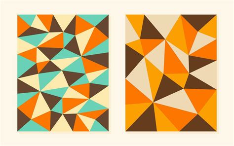 Abstract Vintage Geometric Pattern Vector Wallpaper 28857058 Vector Art