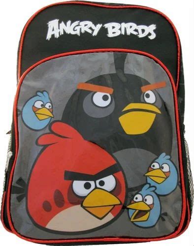 Plain Men Angry Birds Backpack For College At Rs 499 Piece In Mumbai
