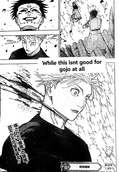 Heres A Biological Fact For Anyone Thinking Gojos Dead R Jujutsufolk