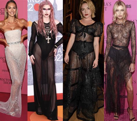 How To Wear See Through Dress