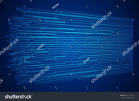 Big Data Visualization Machine Learning Algorithms Stock Vector Royalty Free 757151554