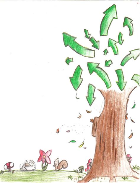 Trees Of Recyling By Chaopets On Deviantart