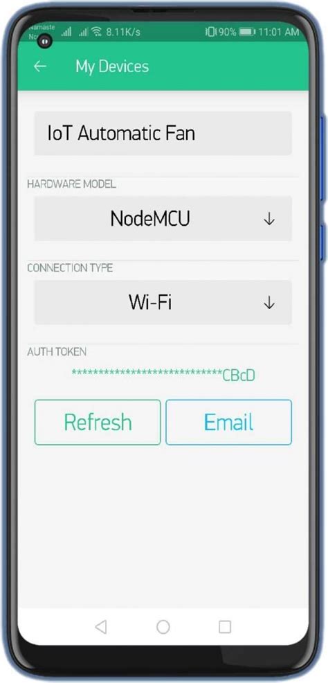 Iot Based Temperature Control Fan Using Esp8266 And Blynk