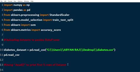 Aryan Raj On Linkedin Ai Ml Healthtech Diabetesprediction Pythonprogramming