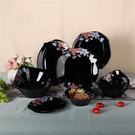 Buy Glass Dinner Set From Shanxi Zhenxin Glass China