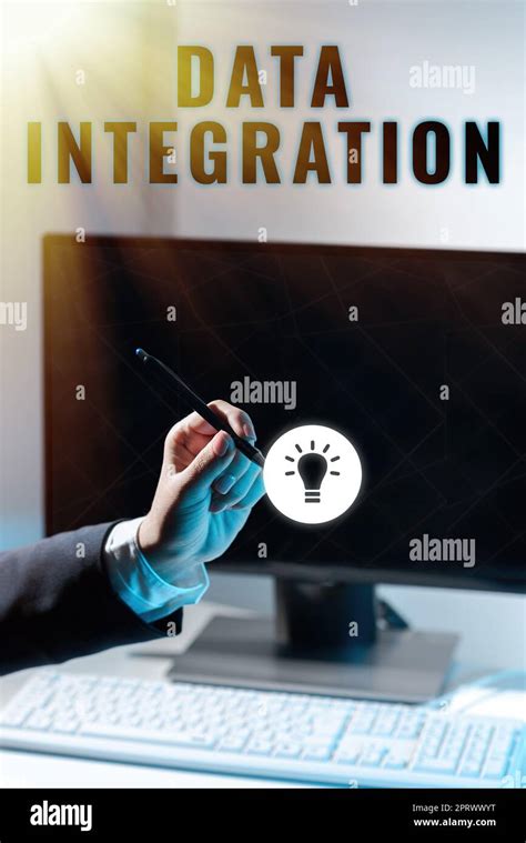 Conceptual Display Data Integrationcombination Of Technical And Business Processes To Combine