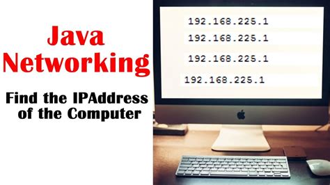Java Networking Find Ip Address Youtube