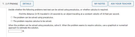 Solved Decide Whether The Following Problems Test Test Can