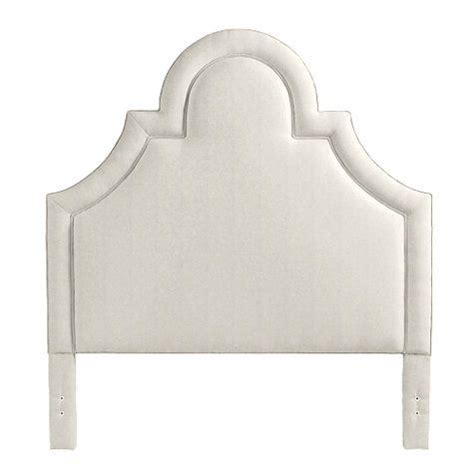 Ally Headboard Without Nailheads Scallop Shell Headboard