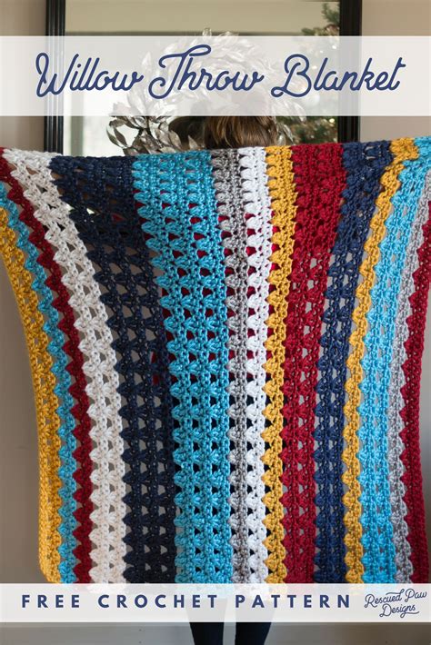 Willow Chair Crochet Throw Blanket Pattern Artofit
