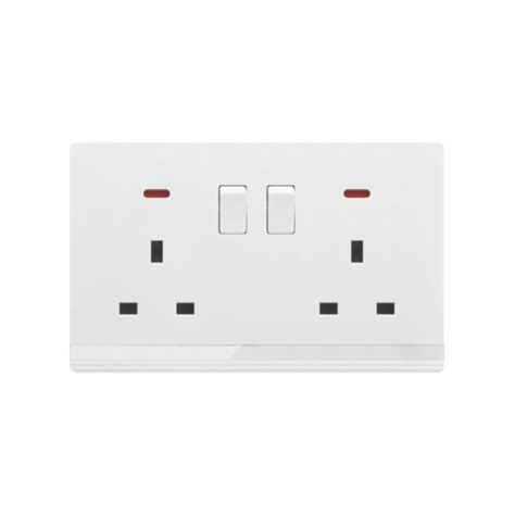 Double 13a Socket With Switch Ivory Series Dubitrade
