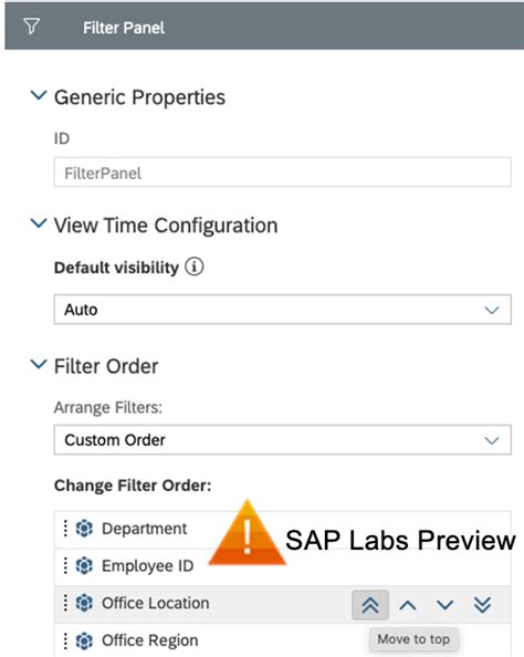 Recent And Upcoming Features In The Filter Area Of Sap Community