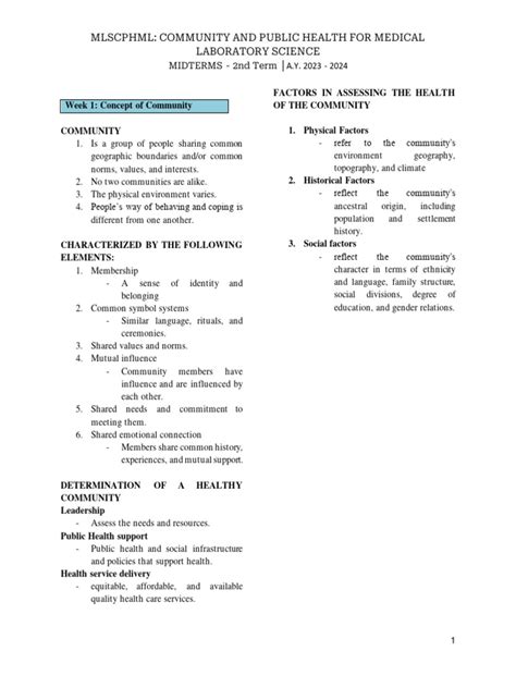 Cph Lab Week 1 6 Pdf Epidemiology Health Promotion