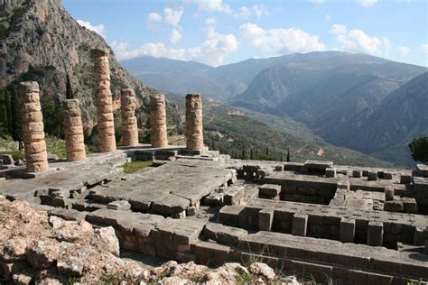 Delphi Temple Of Apollo The Ancient Connection