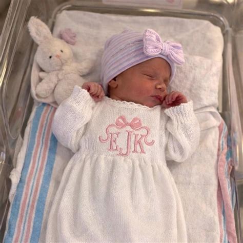 Personalized Going Home Outfit Newborn 100 Cotton Knit Gown For