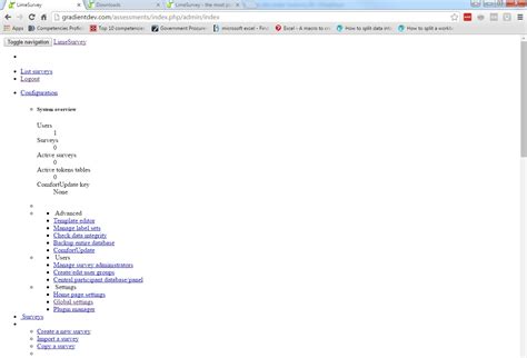 Post Install No Graphics Limesurvey Forums